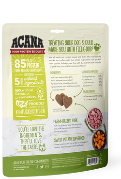 ACANA High-Protein Biscuits Crunchy Pork Liver Recipe - Brunswick, ME - Brooks Feed & Farm Supply